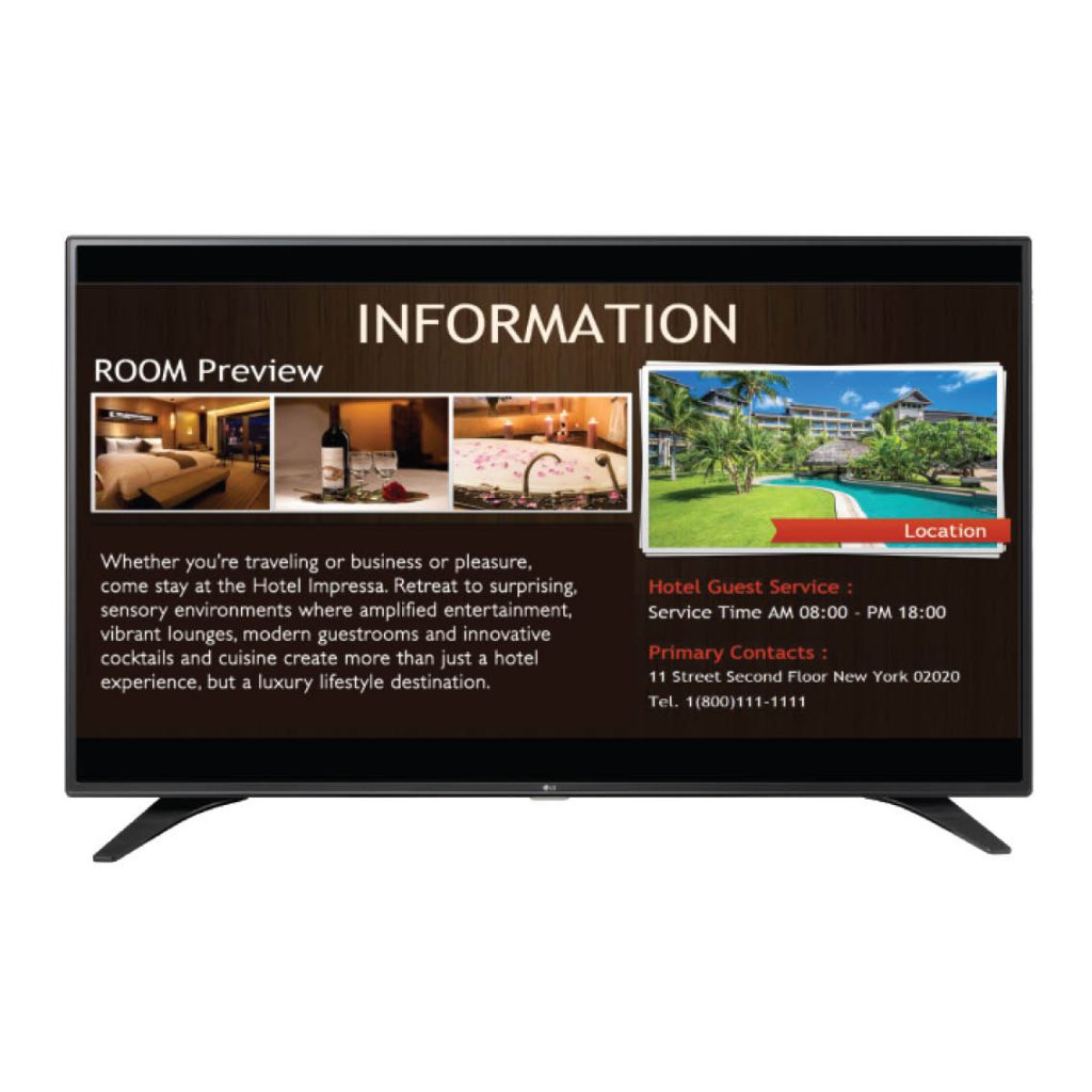 SuperSign™ TVs for Hospitals | Healthcare Digital Signage Solutions