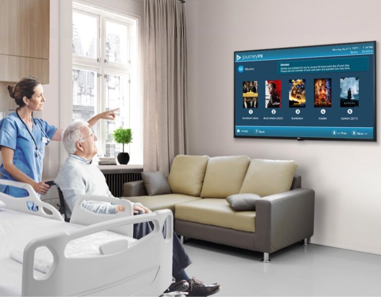 IP Distribution for Hospital & Healthcare Facility TV Systems