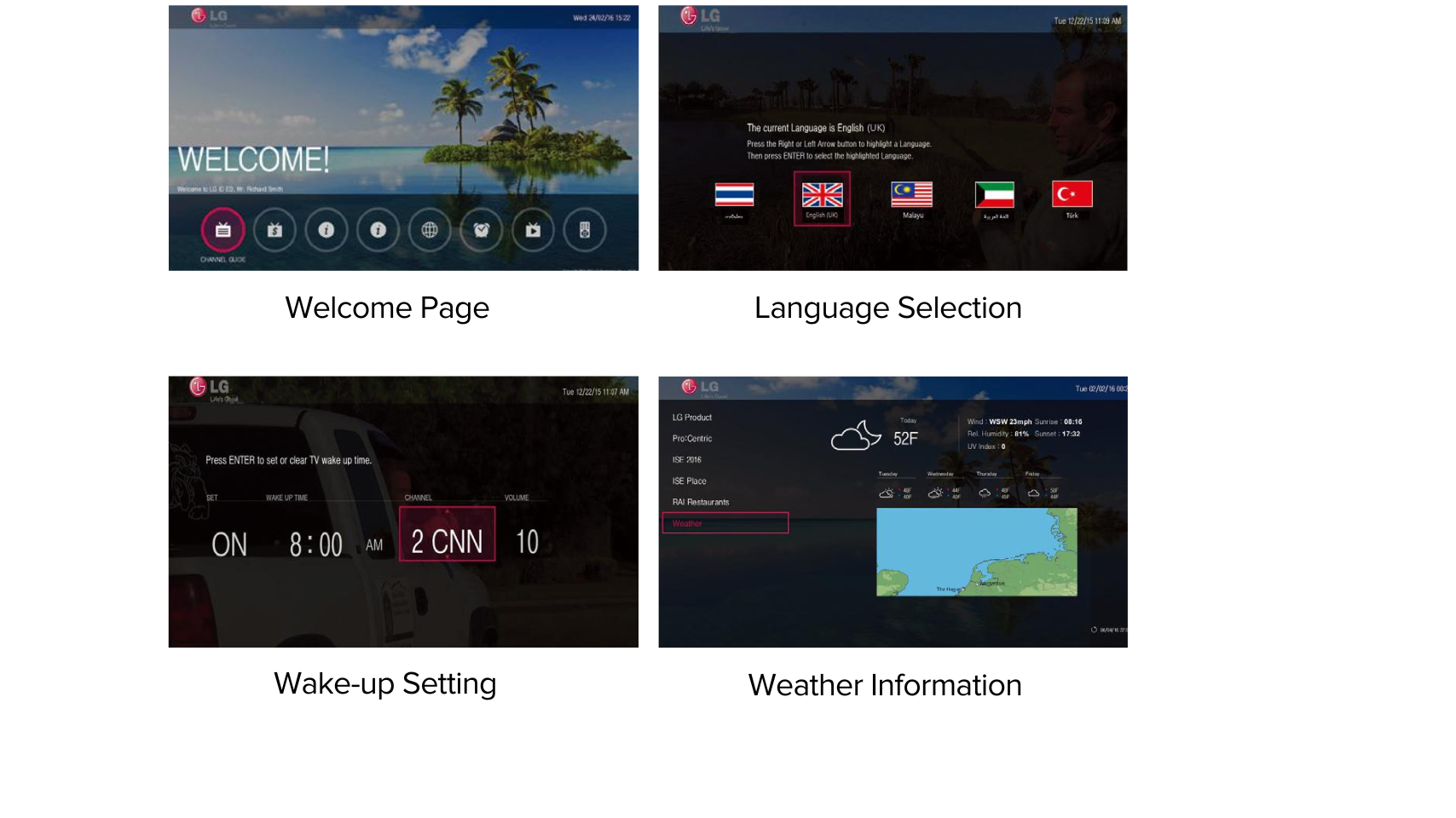 LG's Pro:Centric Technology: Hospitality Industry Tailored Solutions