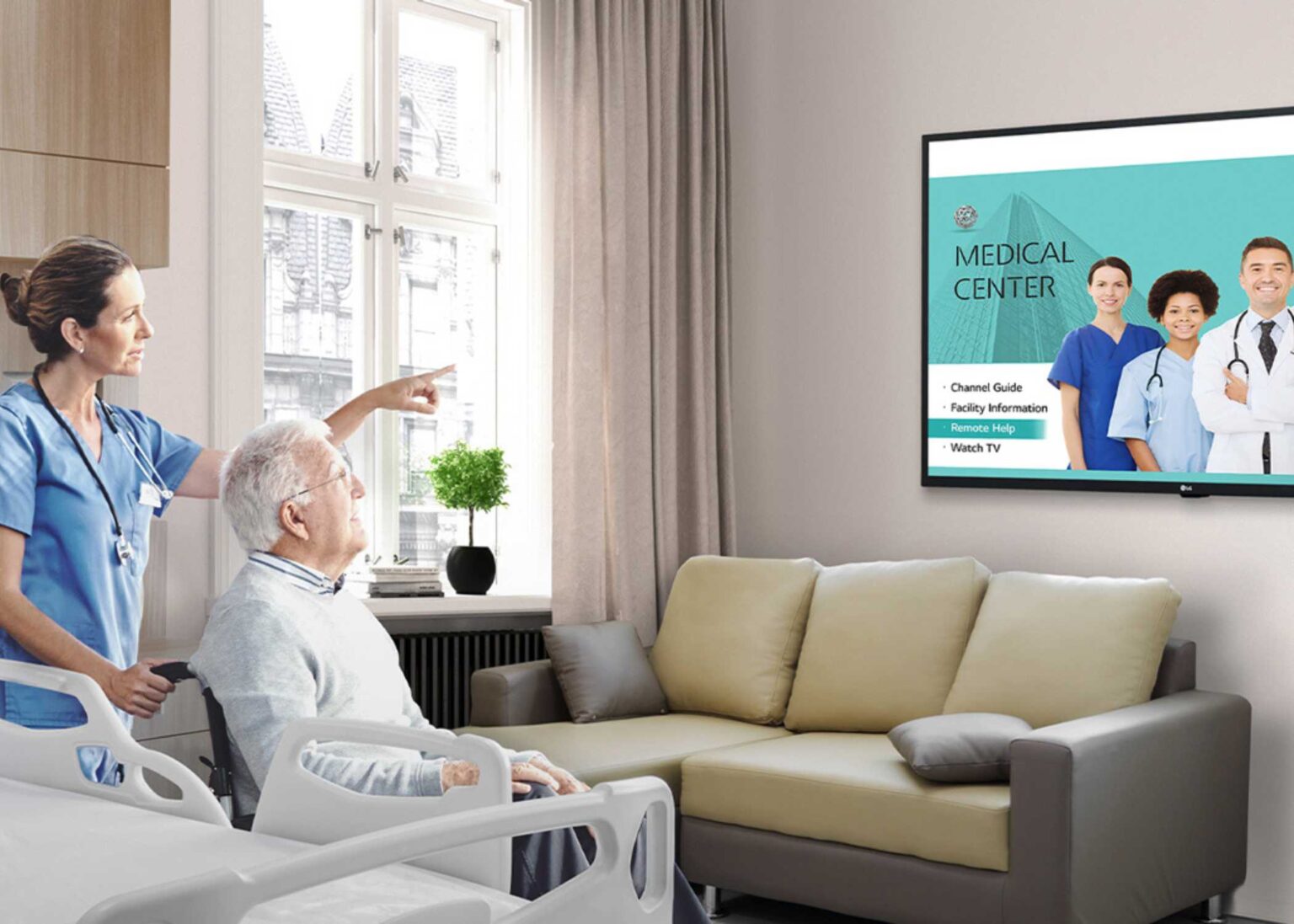 LG Hospital TVs: Redefining Patient Engagement and Care - MDM